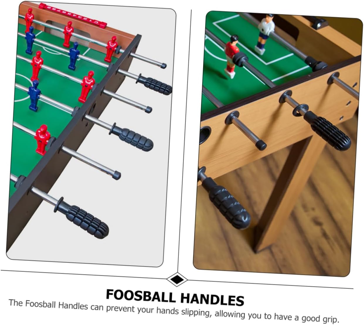 1 Pair Foosball Handle Football Handle Grip Football Grip Parts ...