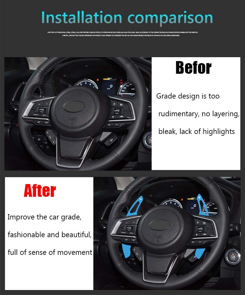 Great-luck Extensiones de cambio de volante de aluminio para Subaru BRZ ...