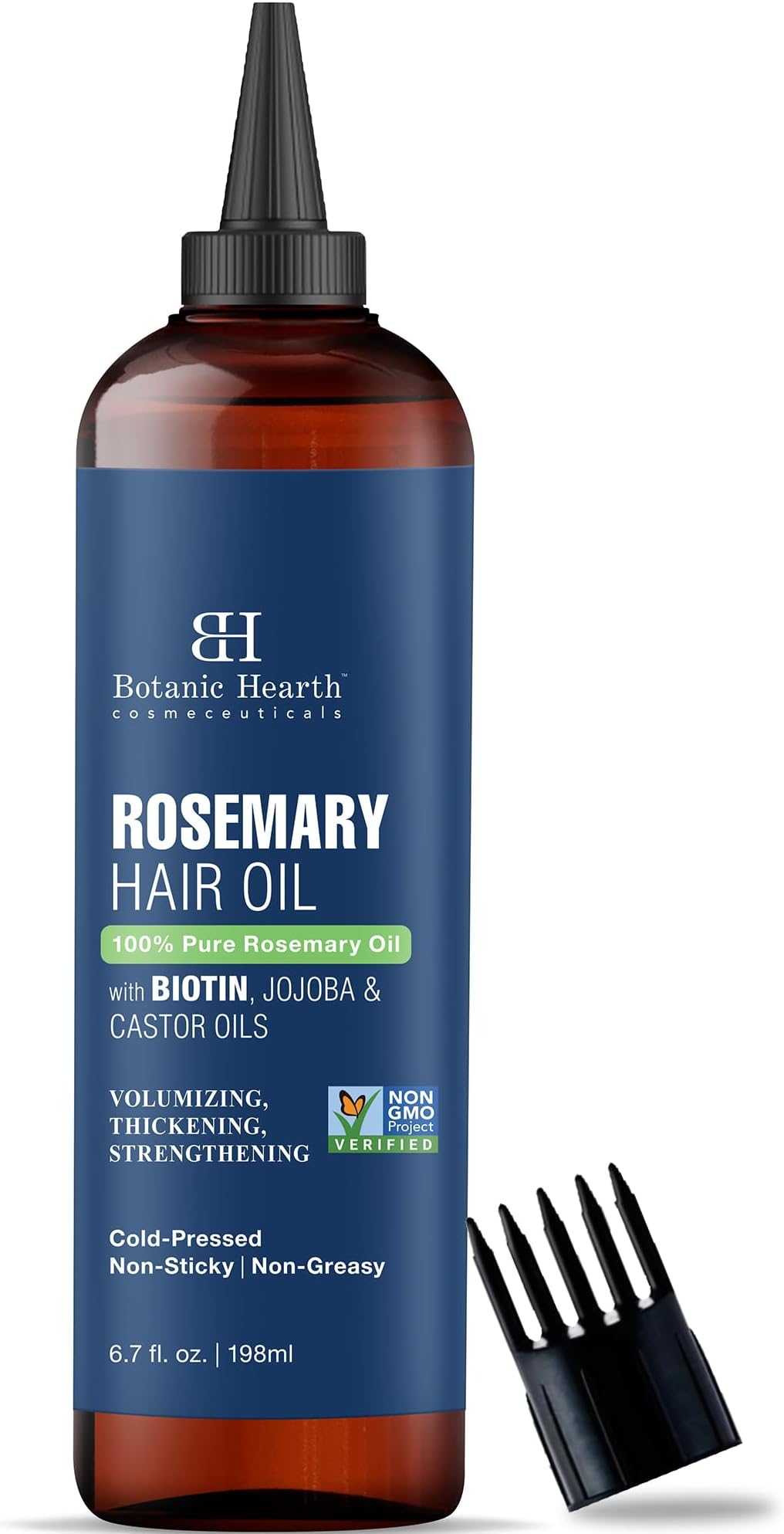 Amazon.com: Botanic Hearth 100% Pure Rosemary Oil For Hair Growth (6.7 ...