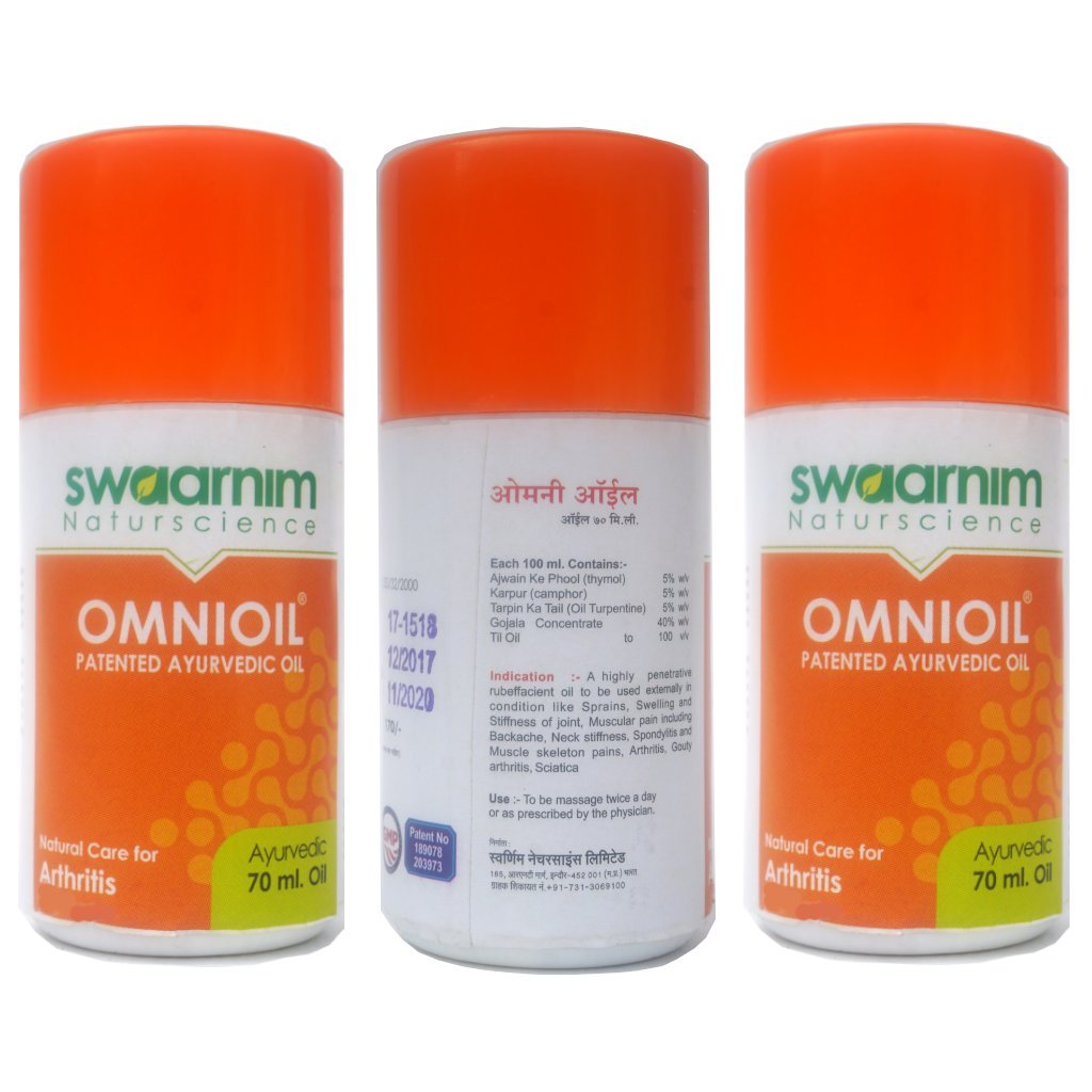 Omni Oil 70ml - Pack of 3 bottles - Ayurvedic Massage Oil : Amazon.in ...