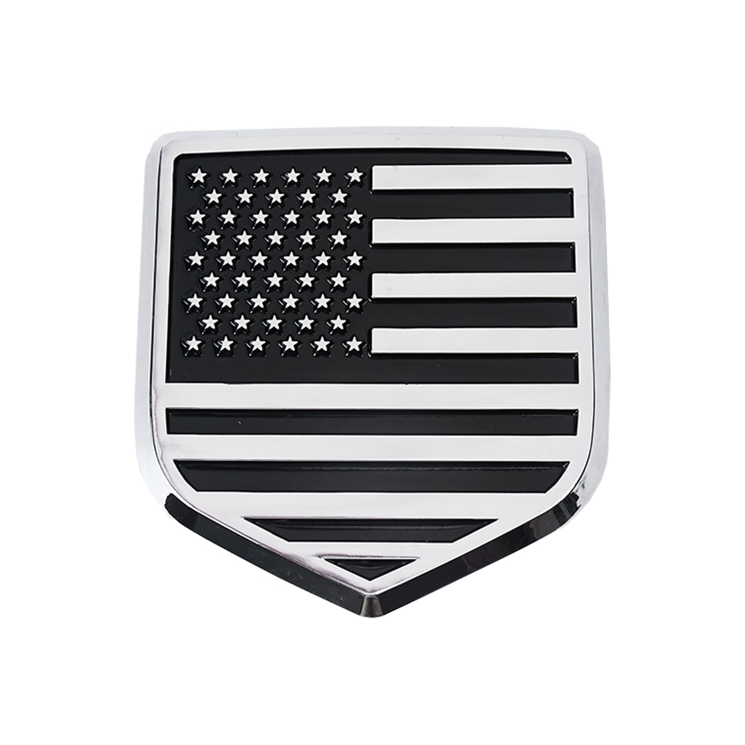 Amazon.com: Fit RAM Rear Tailgate American Flag Emblem, ABS American ...