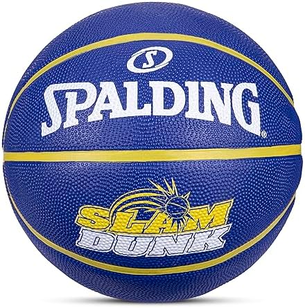 Buy Spalding 8 Panel Slamdunk Rubber Moulded Indoor/Outdoor Basketball ...