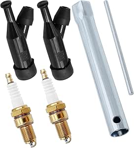 Amazon.com: 2pcs F7TC Spark Plugs GX120 GX160 GX200 GX240 GX270 GX340 GX390 Sparkplugs for ...