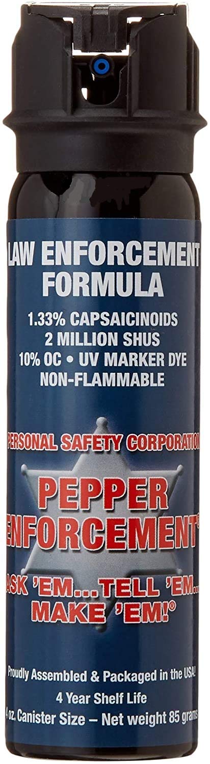 Amazon.com : Foam Pepper Spray, 4 oz. Flip Top Large Canister - Maximum ...