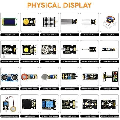 KEYESTUDIO 48 Sensors Modules Starter Kit for Kosovo | Ubuy