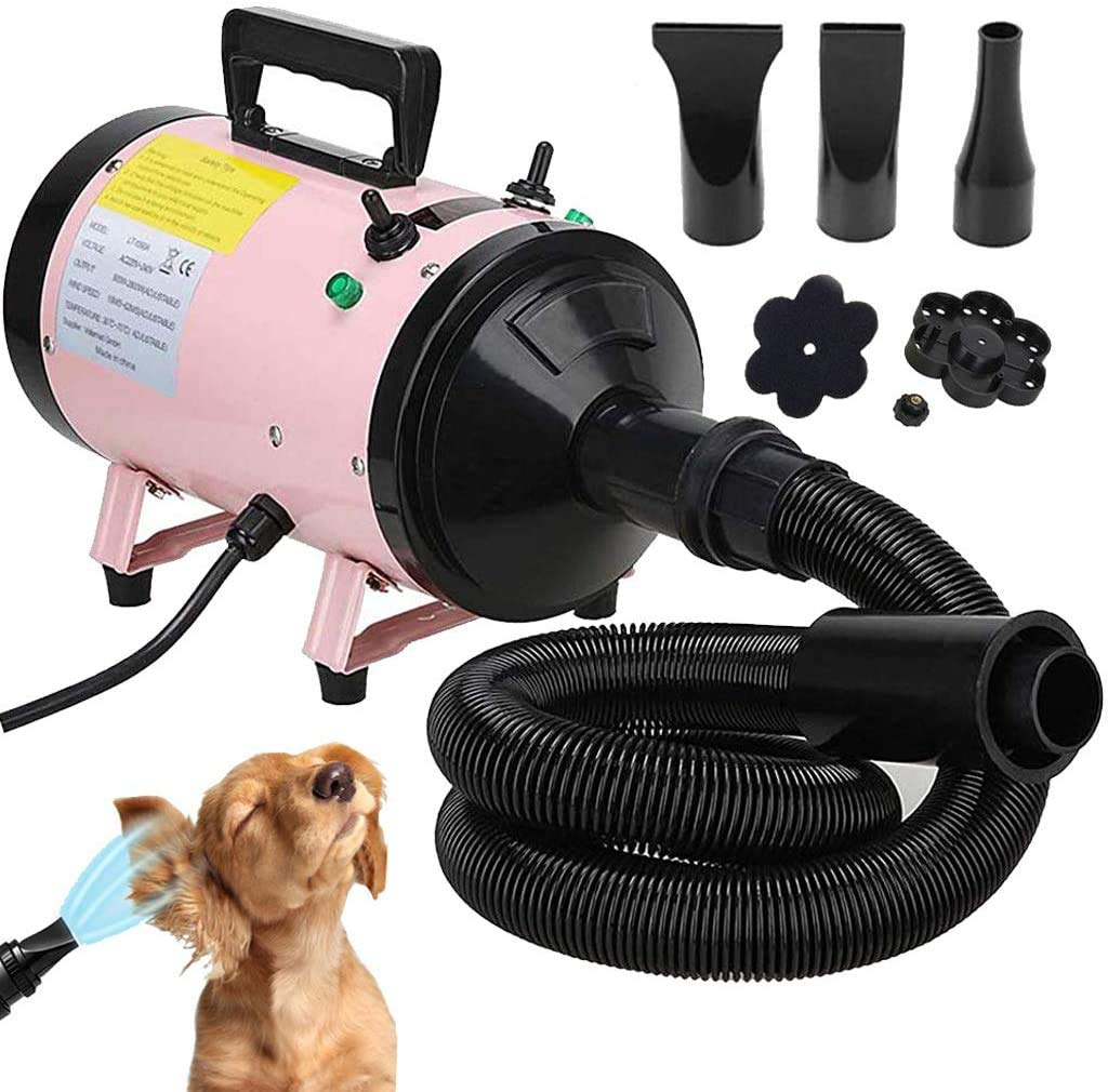 2800W Pet Dog Cat Grooming Hair Dryer Hairdryer Blaster Blower Low ...
