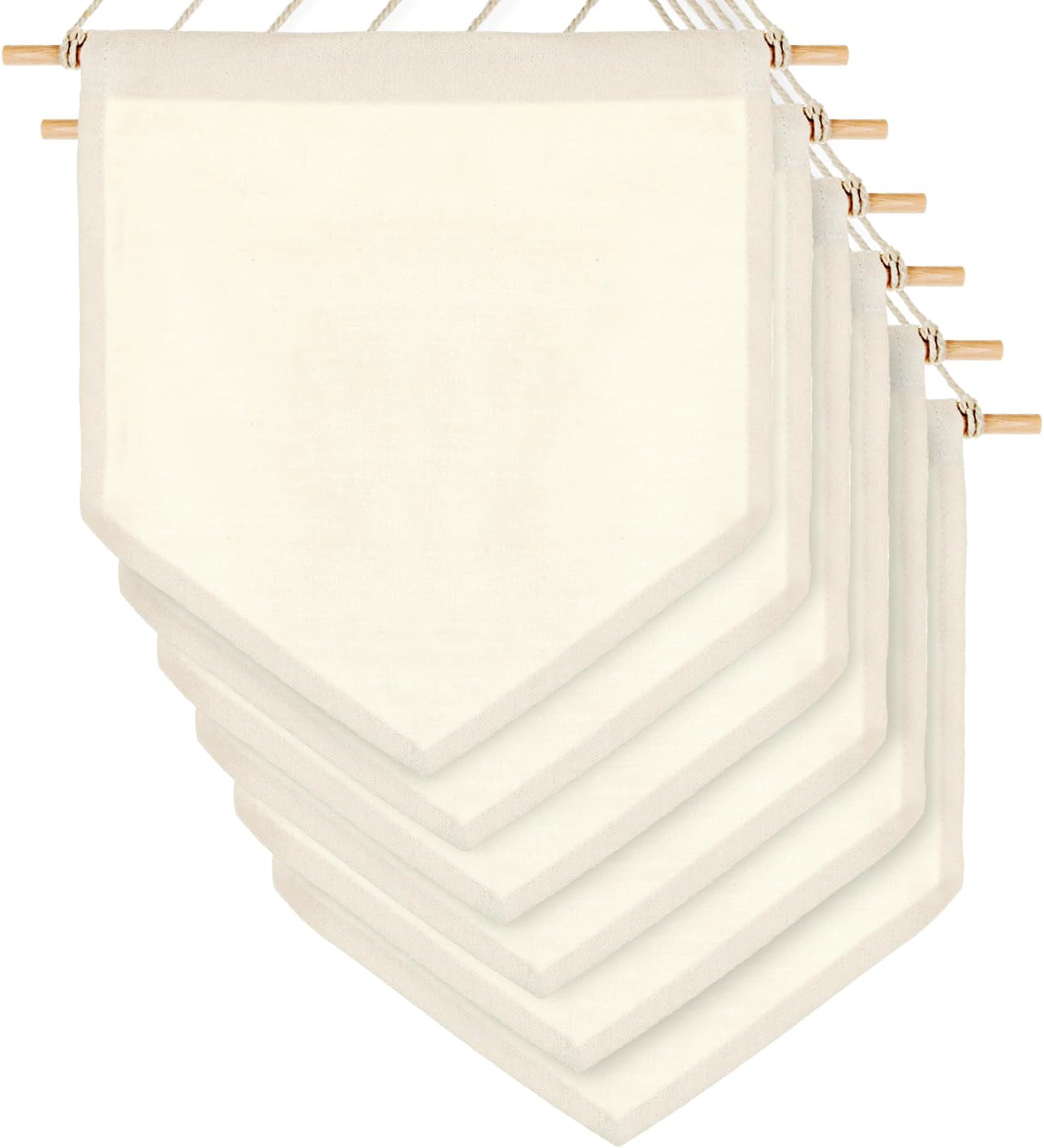 Amazon.com: 16PCS Blank Canvas Banners - Wall Decorative DIY Wall ...