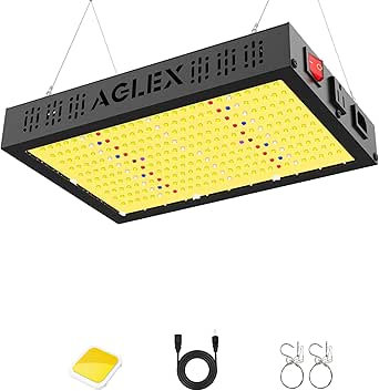 Amazon.com : AGLEX E600 LED Grow Light, Full Spectrum Grow Light with ...