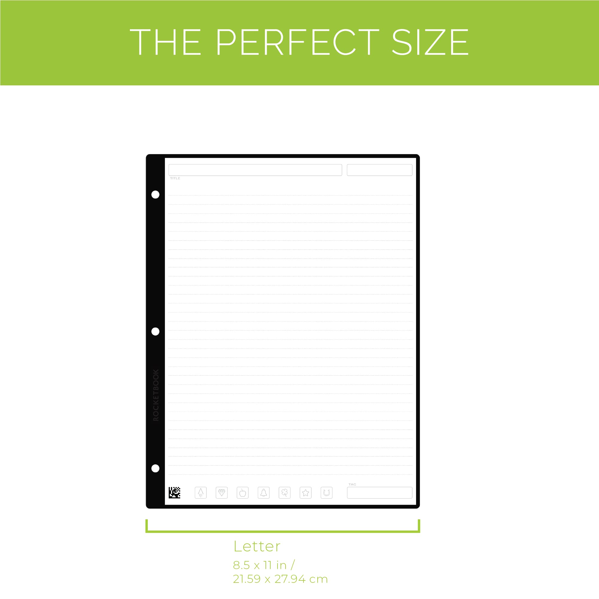 Snapklik.com : Rocketbook Smart Filler Paper Expansion Pack Lined ...