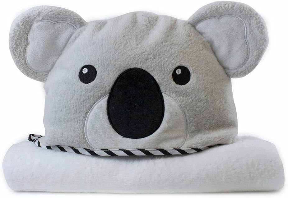 Bubba Blue Animals Koala Novelty Hooded Nursery/Infant Wrap Baby 0m ...