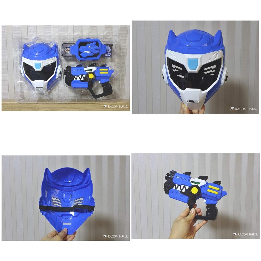 MINI FORCE Miniforce Volt Super Dinosaur Power Mask Gun Play Set for ...