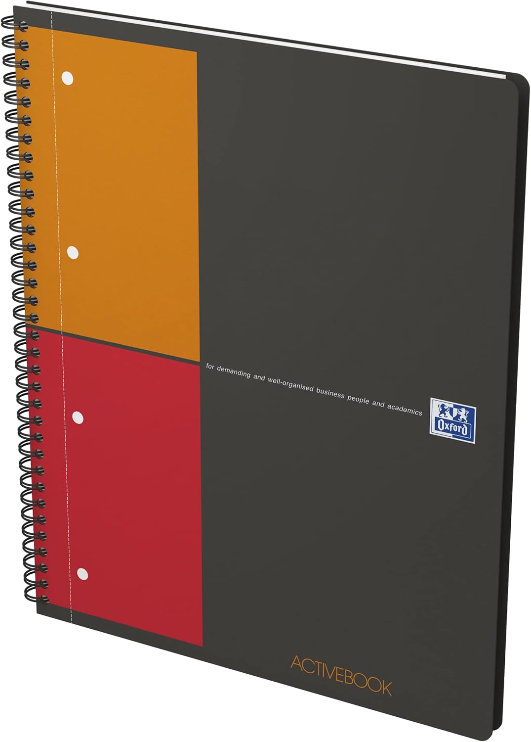 OXFORD 100104329 Activebook International A4 + Checkered with Indexable ...