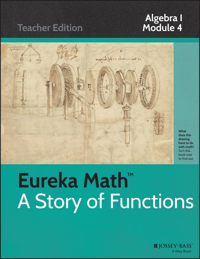 Amazon.com: Eureka Math, A Story of Functions: Algebra I, Module 4 ...