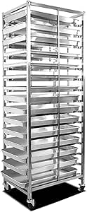 Amazon.com: Bakery Bun Pan Speed Rack ,Food Trays Racks cooling carts ...