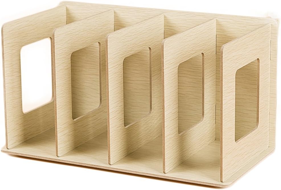 Support de rangement en bois pour CD - DVD - Livres - FOKOM : Amazon.fr ...