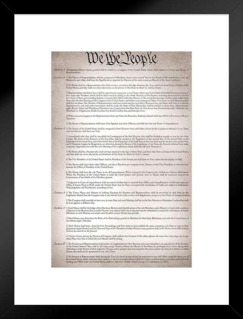 Amazon.com: Constitution of The United States America Historical ...