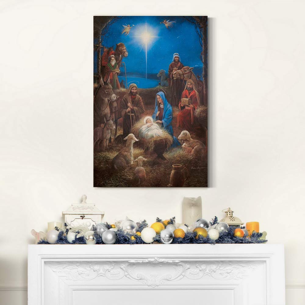 Christmas Jesus Chalkboard Art