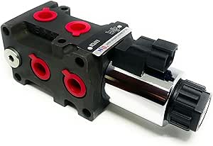 Amazon.com: Hydraulic Solenoid Flow Diverter Valve, Stackable Circuit ...