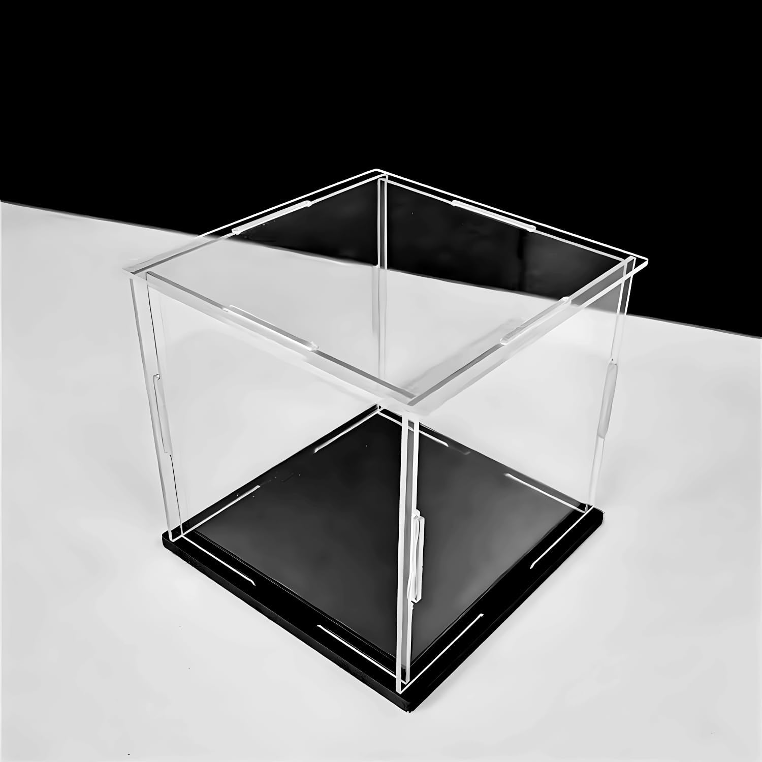 Amazon.com: IDAFSA Clear Acrylic Display Case, Assemble Cube Display ...