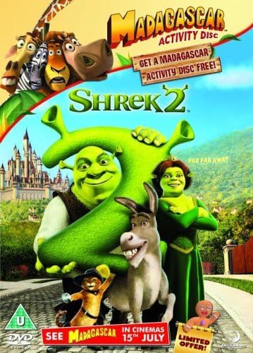 Shrek 2 / Madagascar Activity Disc [DVD]: Amazon.co.uk: Andrew Adamson ...