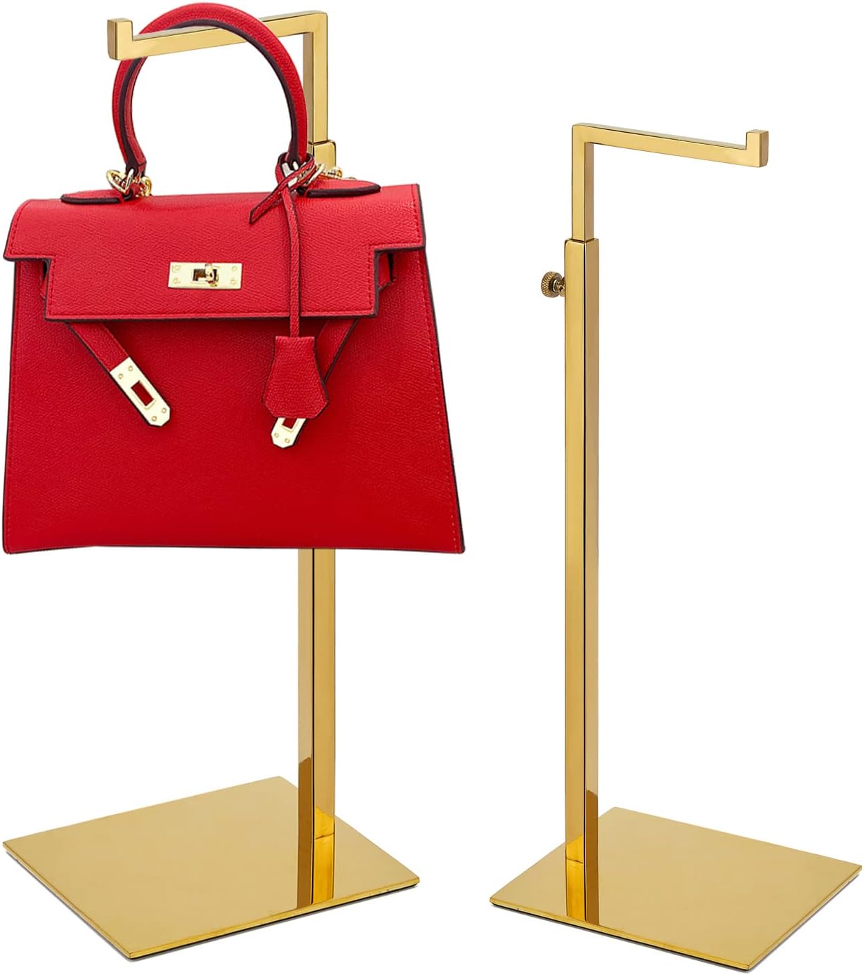 Amazon.com: Elitnus Gold Purse Display Stands - 2 Pack Adjustable ...
