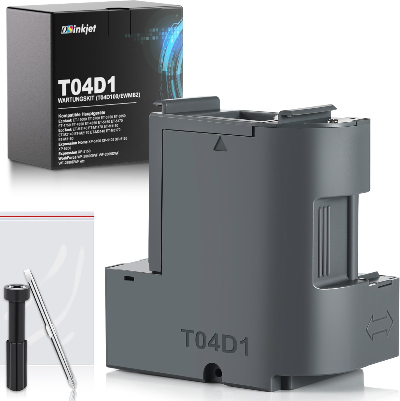 Osinkjet T04D1/T04D100 Maintenance Box Compatible with Epson ET-4750 ET ...