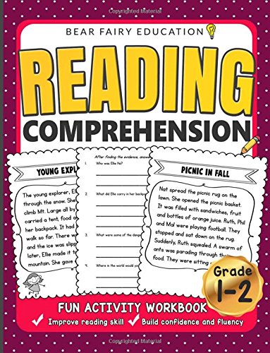 Buy Reading Comprehension, Grades 1-2, Activity Workbook for Kids ...