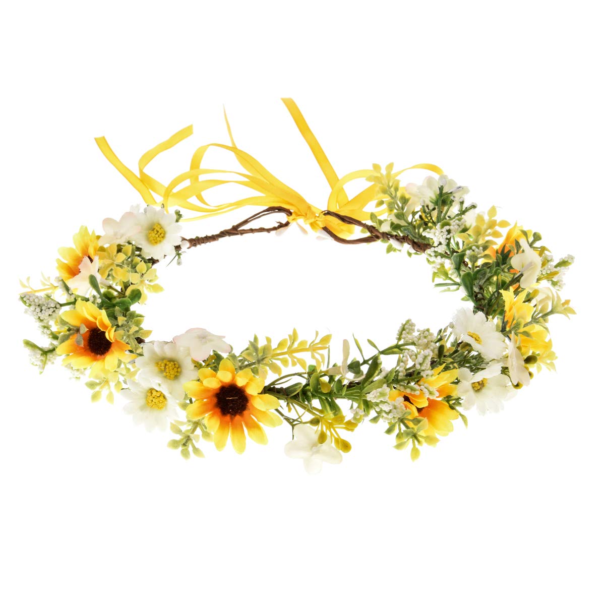 Transparent Daisy Flower Crown