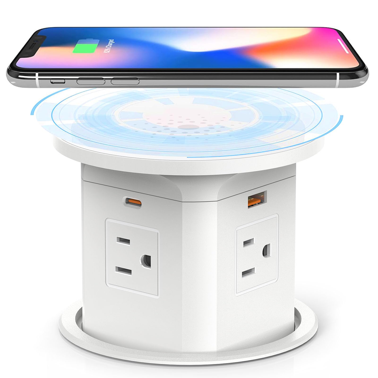 Amazon.com: Kungfuking Pop Up Outlet for Countertop Kitchen, 65W USB C ...