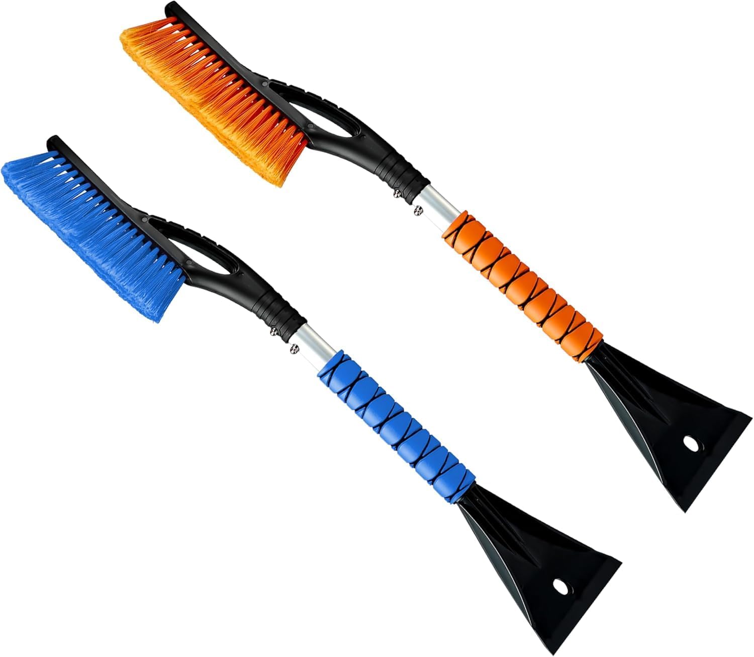 Amazon.com: 27" Car Snow Brush and Ice Scrapers for Car Windshield (2 ...