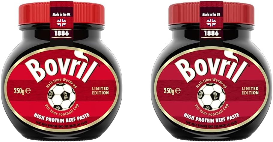 Bovril Limited Edition Football Jar Beef Paste Yeast Extract high in ...