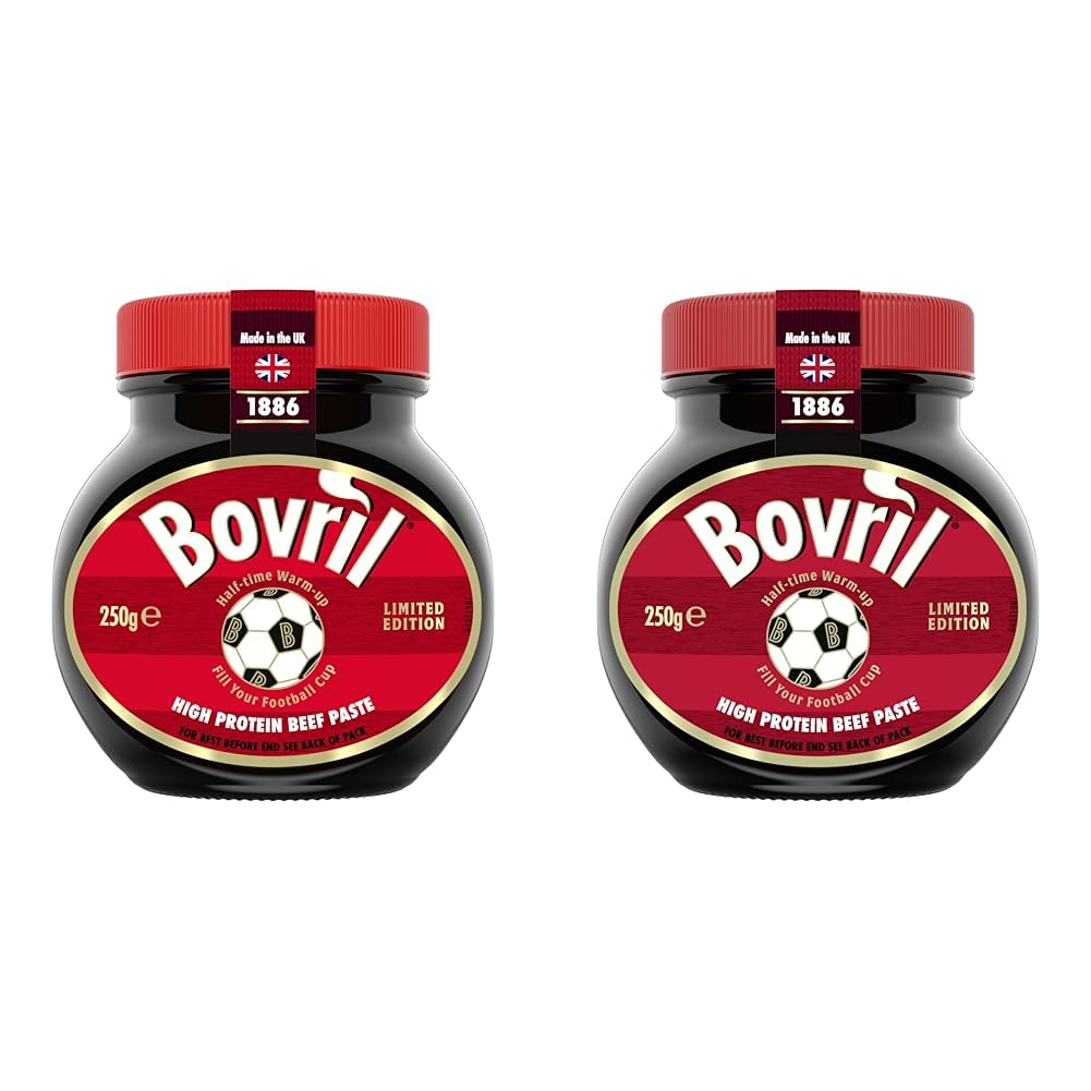 Bovril Limited Edition Football Jar Beef Paste Yeast Extract high in ...