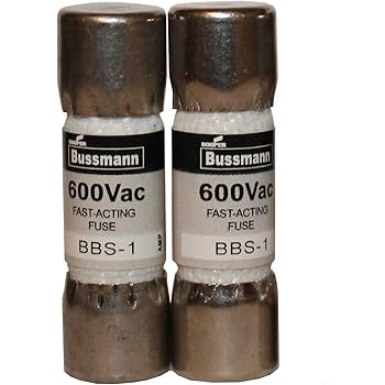 Cooper Bussmann BBS-1 Buss Midget Fuse, Fast Acting by Cooper Bussmann ...