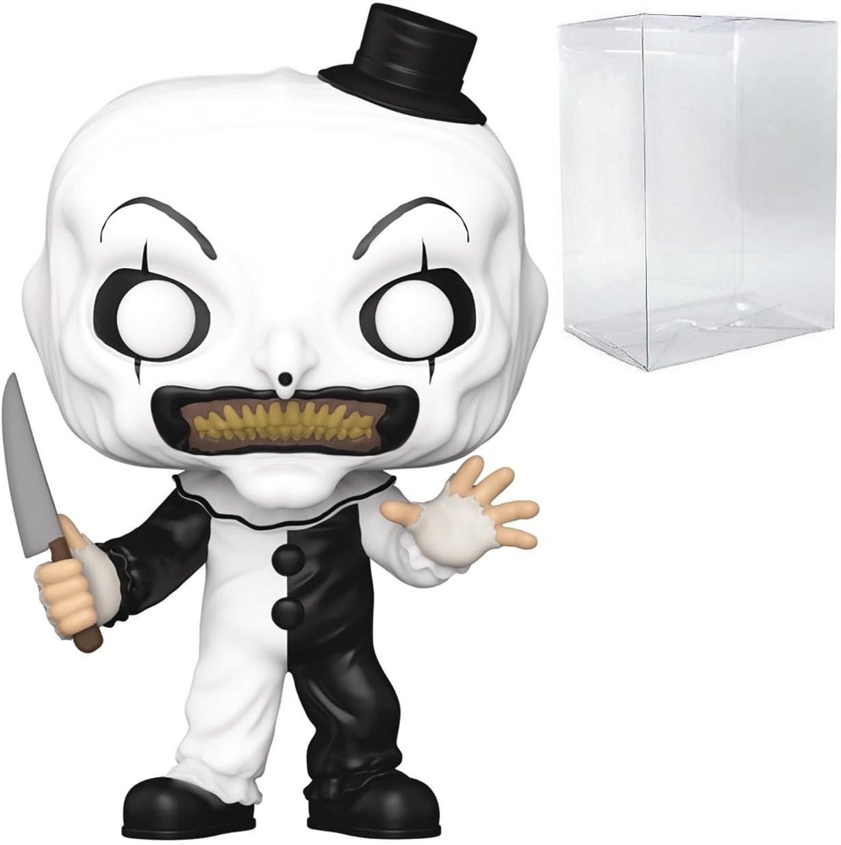 Amazon.com: Funko Pop! Movies Terrifier Art The Clown Bloody Figure, 3. ...
