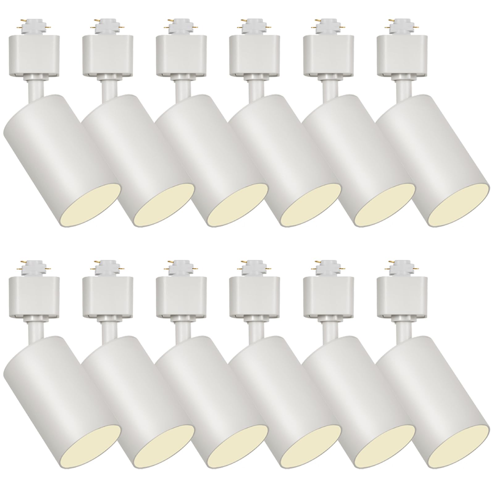 Led Track Light 6-Pack GU10 Track Light Heads - Adjustable H-Type ...