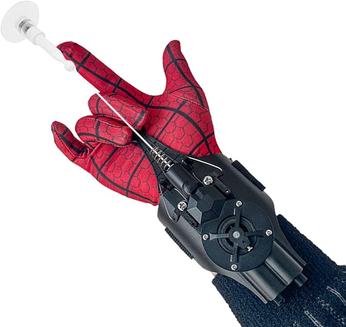 SUIZU Web Shooters, Spider Silk Launcher for Kids - USB Charging, Rope ...