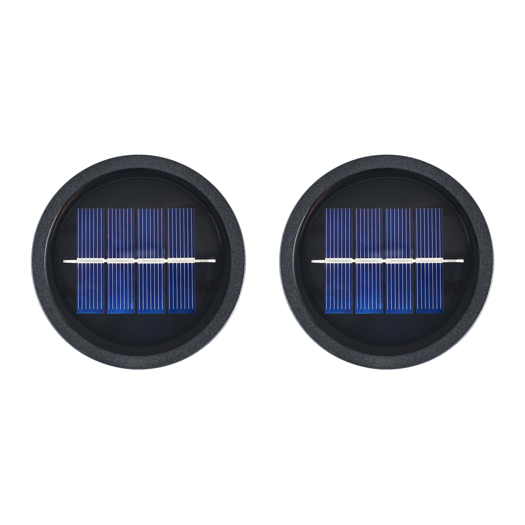 Amazon.com: Solar Lanterns Replacement Top Pack of 2, Waterproof Round ...