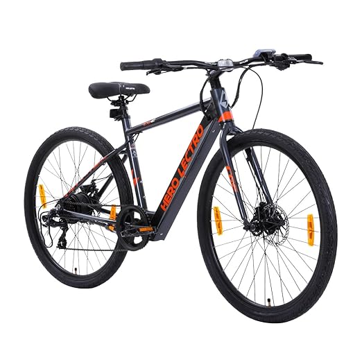HERO LECTRO C6E 700C City Hybrid Electric Cycle | 5.8 ah IP67 rated ...