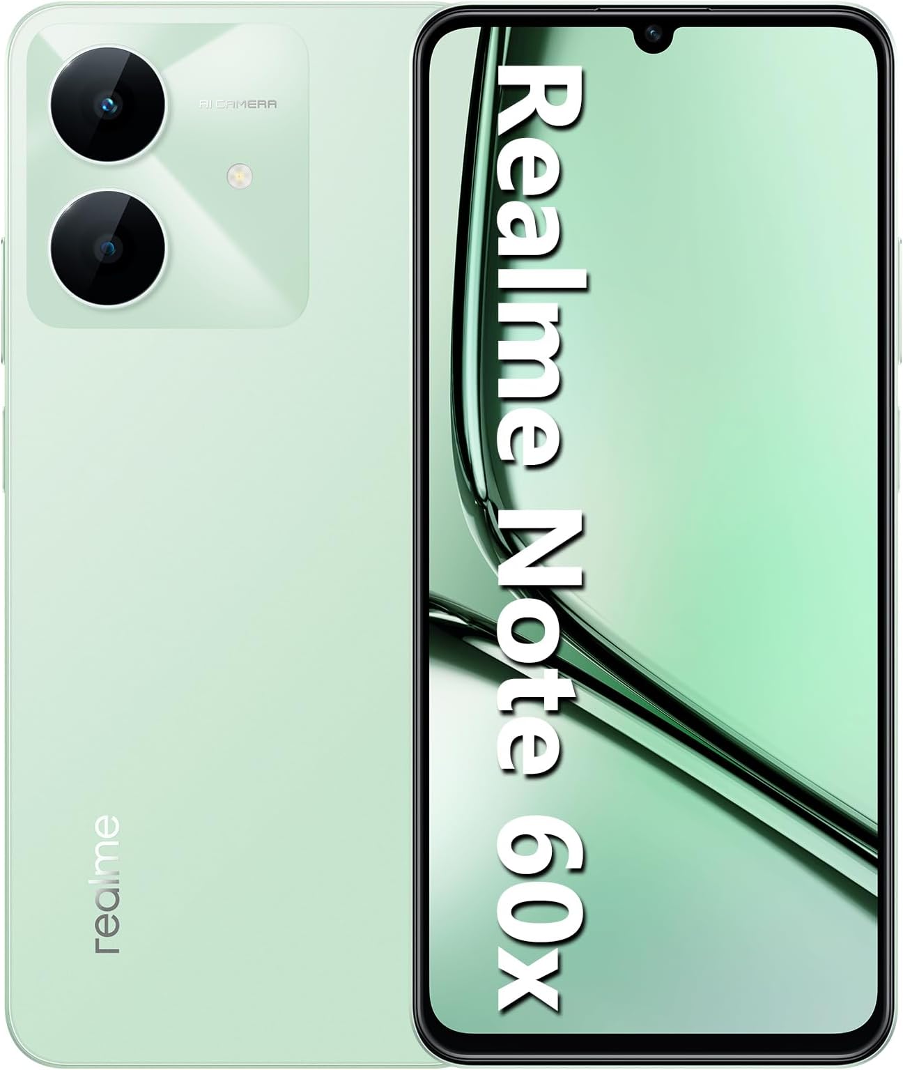 Realme Note 60X - 64GB - 3 GB RAM - Câmera 8MP - Bateria de 5000mAh ...