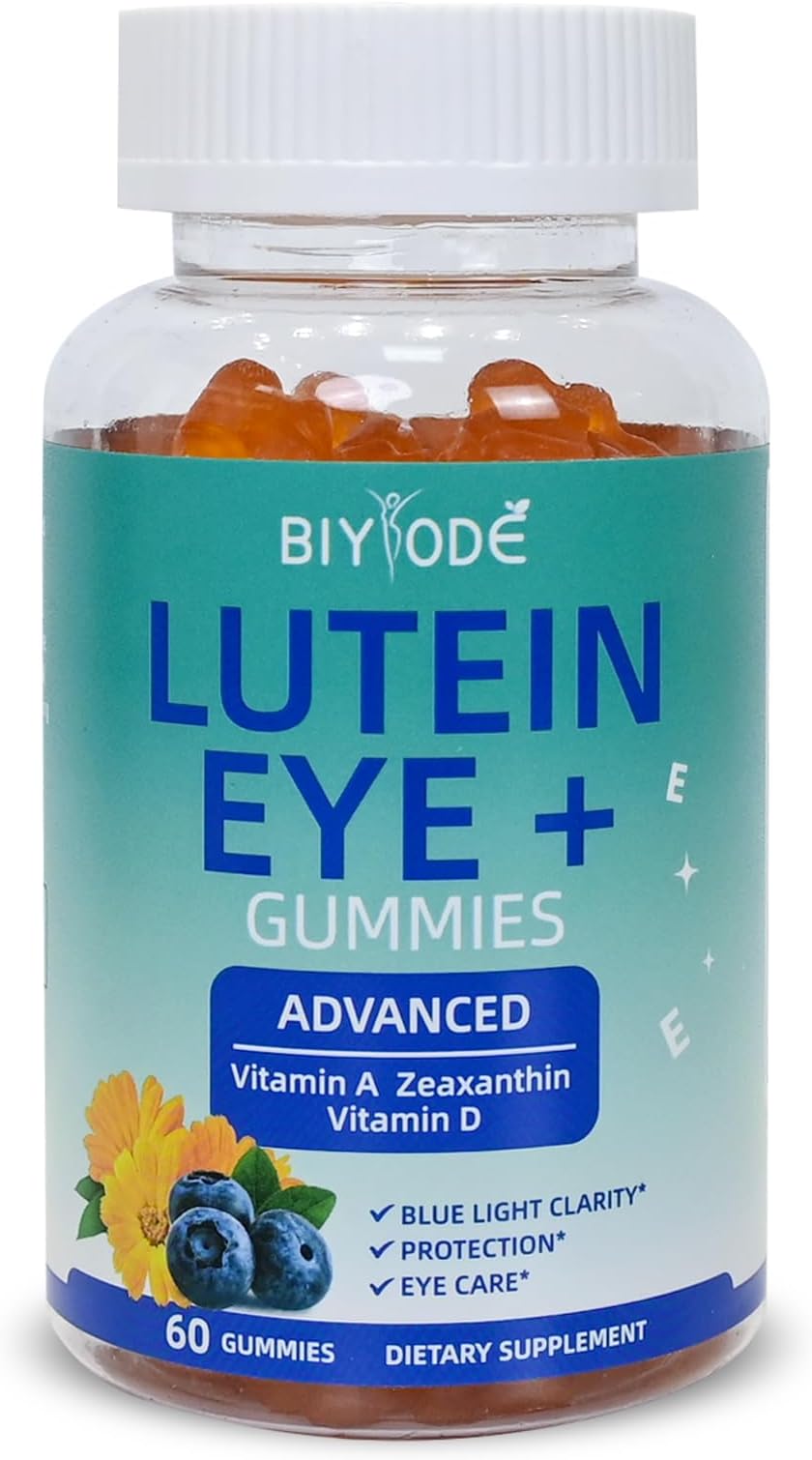 Amazon.com: BIYODE Lutein Gummies: Support Eye Health Lutein Vitamins ...