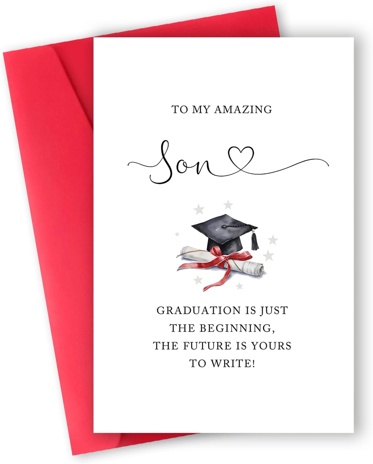 gerdiny Best Son Graduation Gift from Parents, Funny Congratulations ...