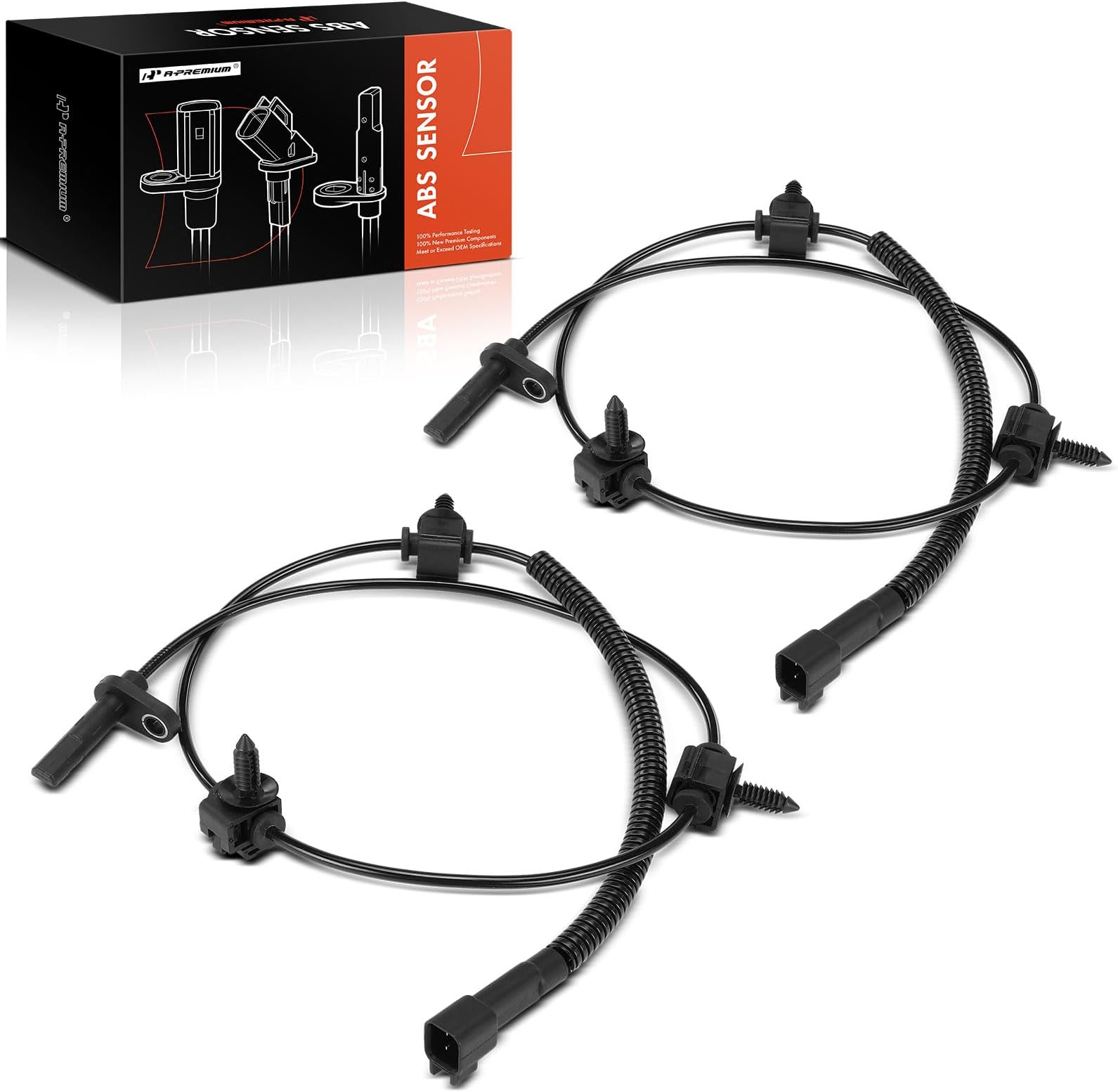 Amazon.com: SCITOO 2 pcs Front Left Right ABS Wheel Speed Sensor Fit ...