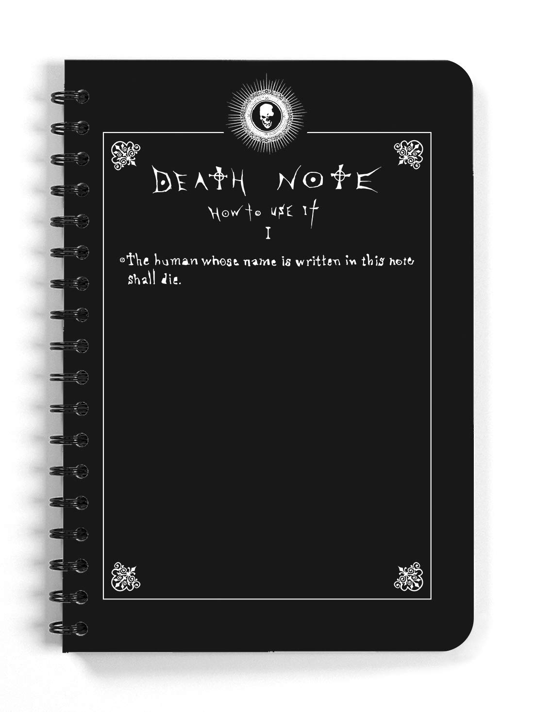 Buy Death Note Anime Sketchbook Rule of Death A5 Spiral Drawing Sketch ...