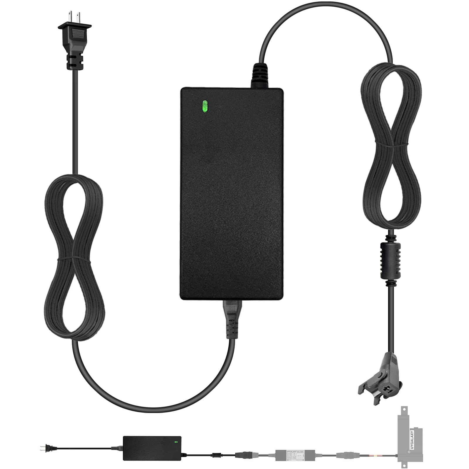 Snapklik.com : 12V 3A Linear Actuator Motor Power Supply AC/DC Adapter