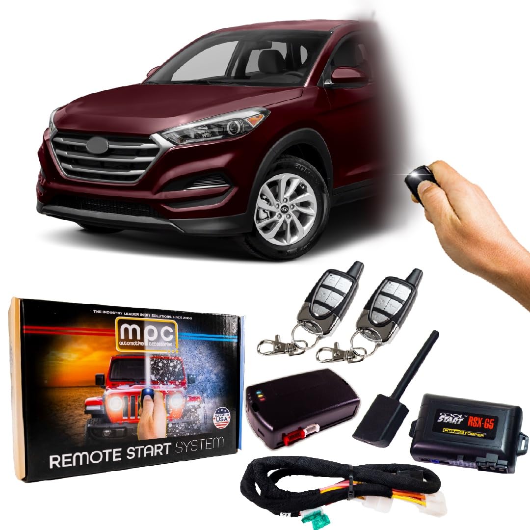 Amazon.com: MPC Remote Start Kit Compatible with Hyundai Tucson 2017 ...