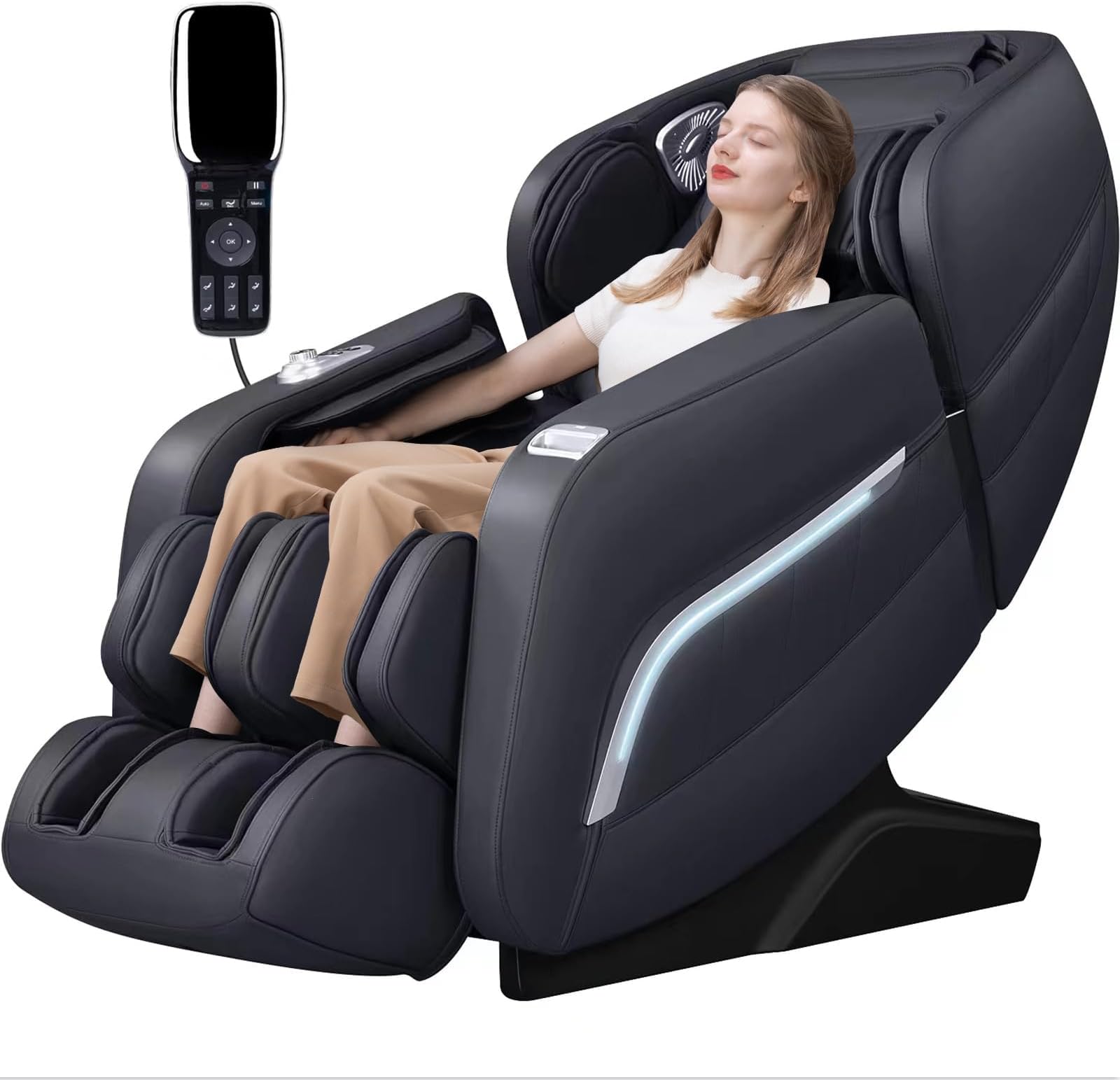 Amazon.com: iBooMas Massage Chair Full Body - APP Zero Gravity Recliner ...