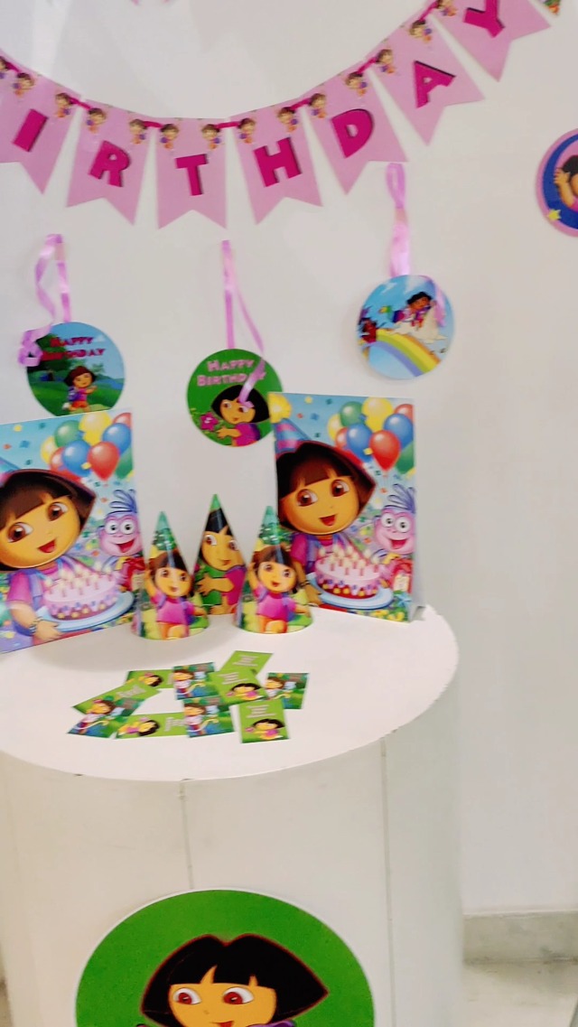 Homemade Dora Birthday Decorations Dora The Explorer Birthday Party