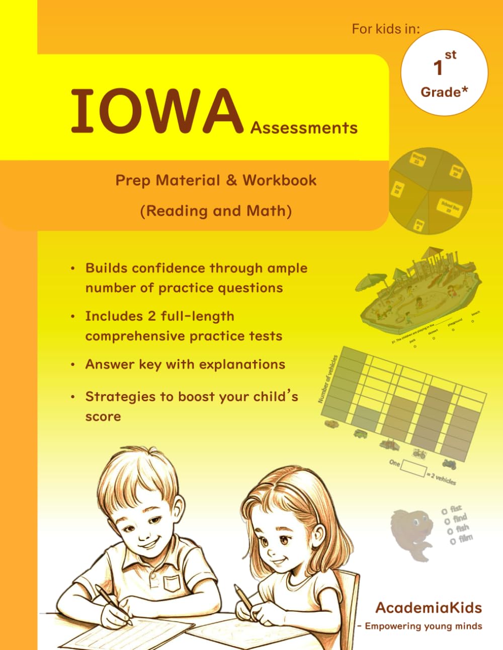 IOWA Assessment: Prep Material Workbook and Practice Tests: LLC ...