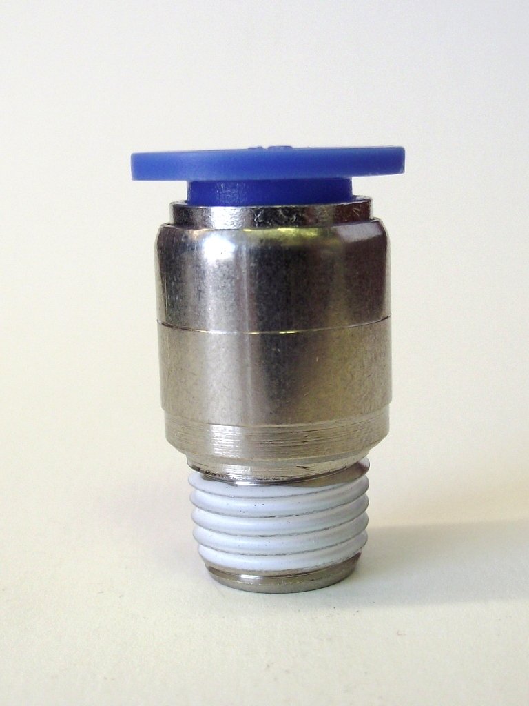 Amazon.com: Push to Connect Straight Male Round Fitting 10mm OD, 1/4 ...