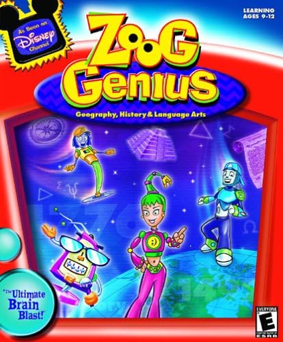 Amazon.com: Disney's Zoog Genius: Language Arts, History, Geography